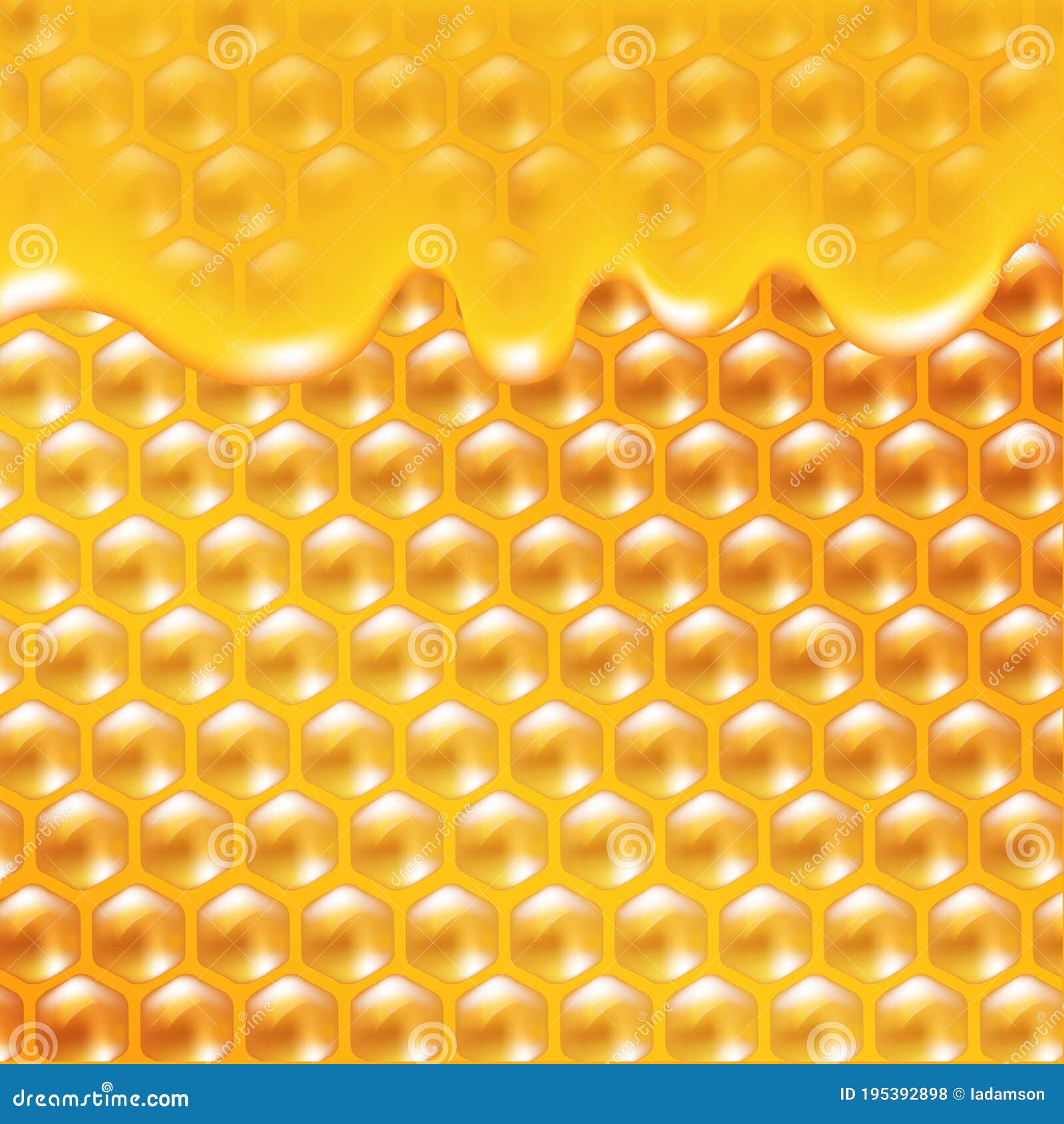 Honey Poster Set Vector Illustration | CartoonDealer.com #209618586