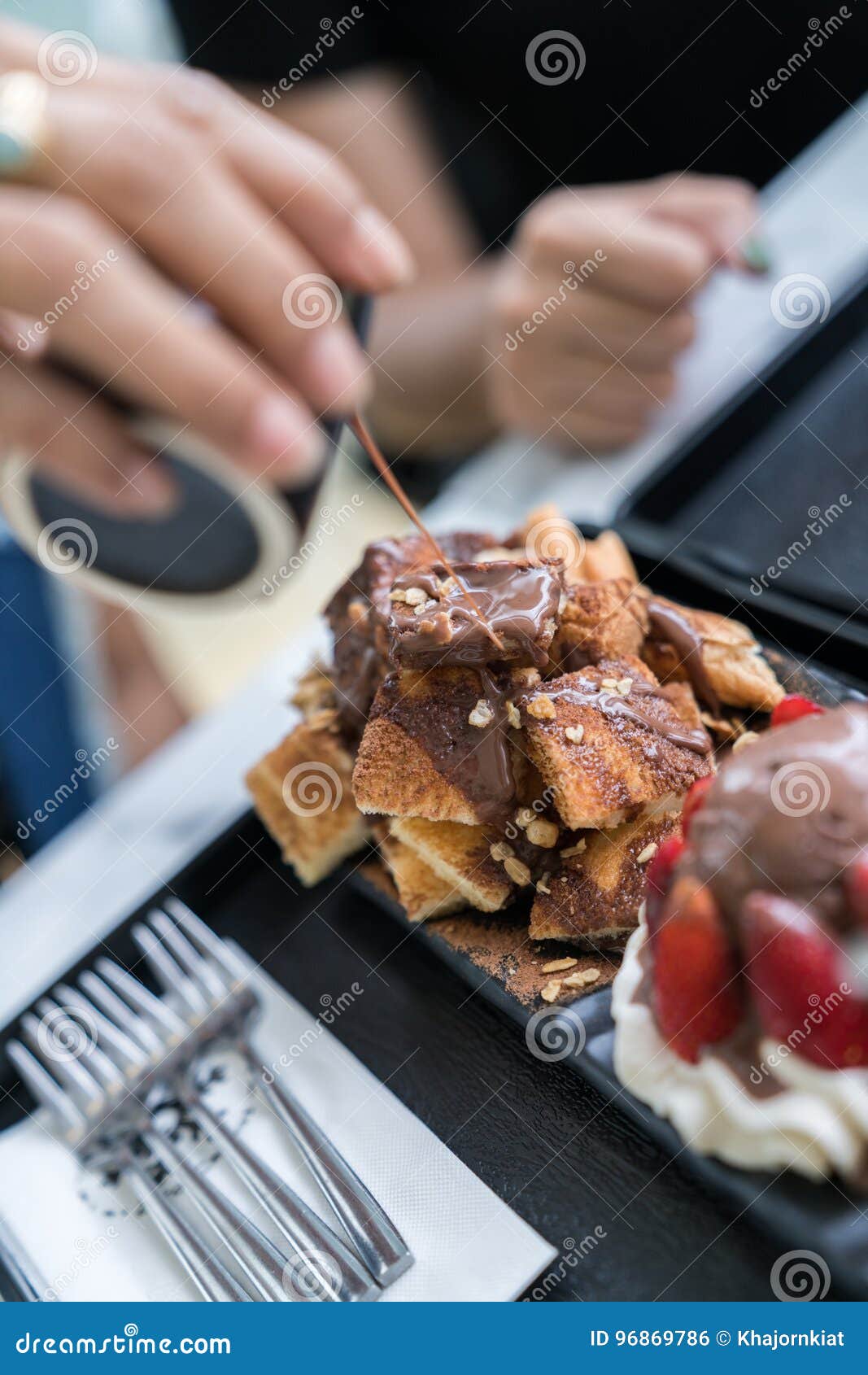 Honey Santos stock photo. Image of santos, snack, bread - 96869786
