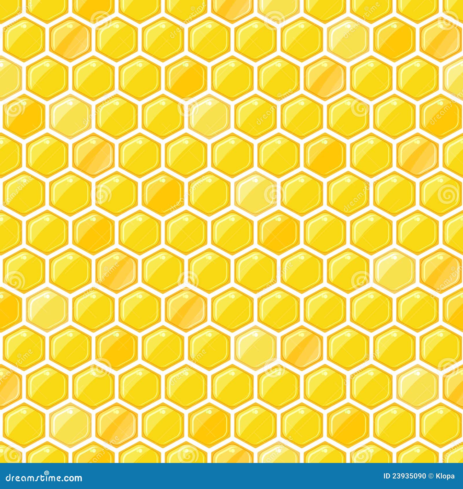 Honey Seamless Pattern stock vector. Illustration of backdrop - 23935090