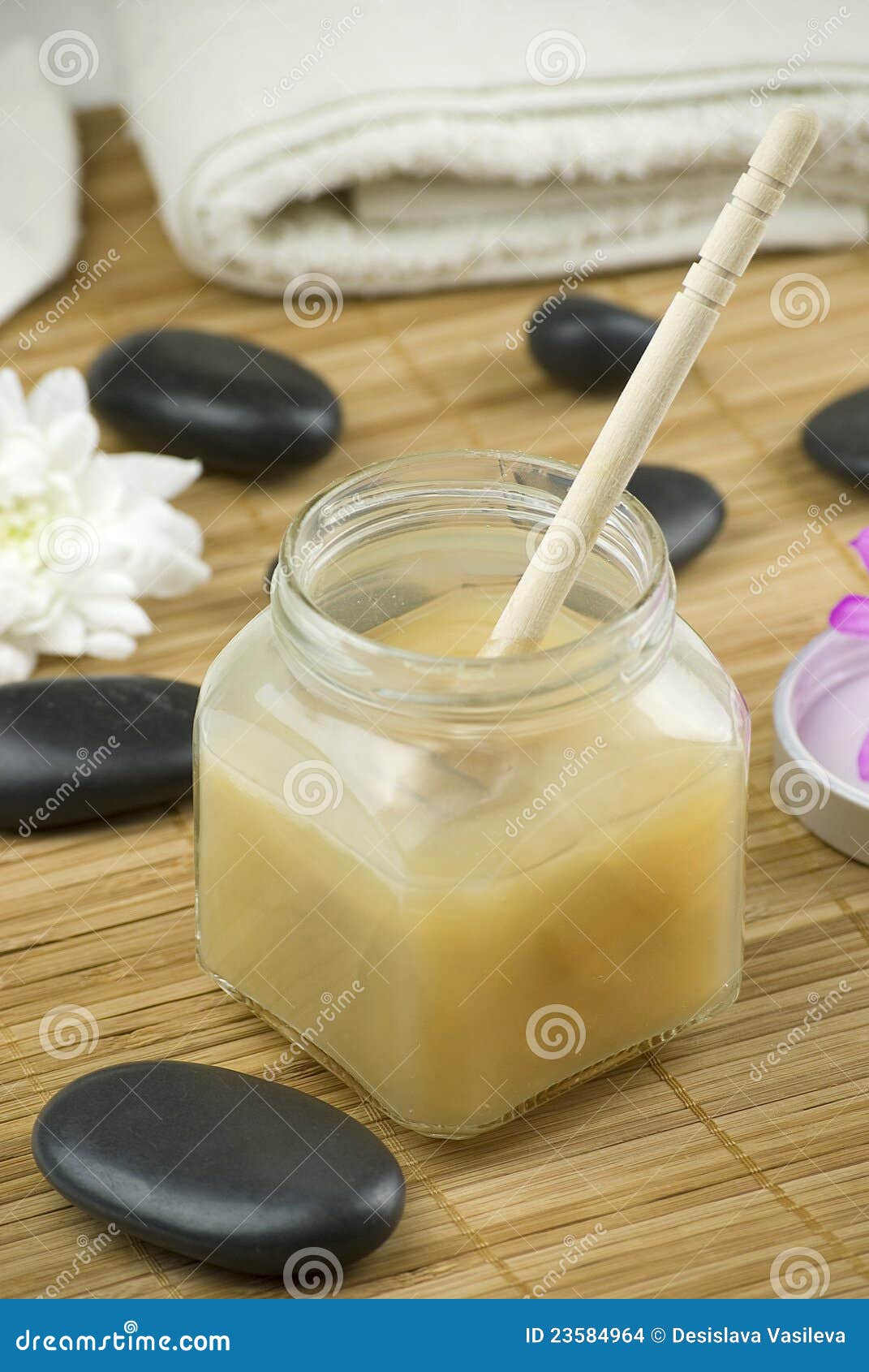 Honey spa stock photo. Image of body, aroma, purple, relaxation - 23584964
