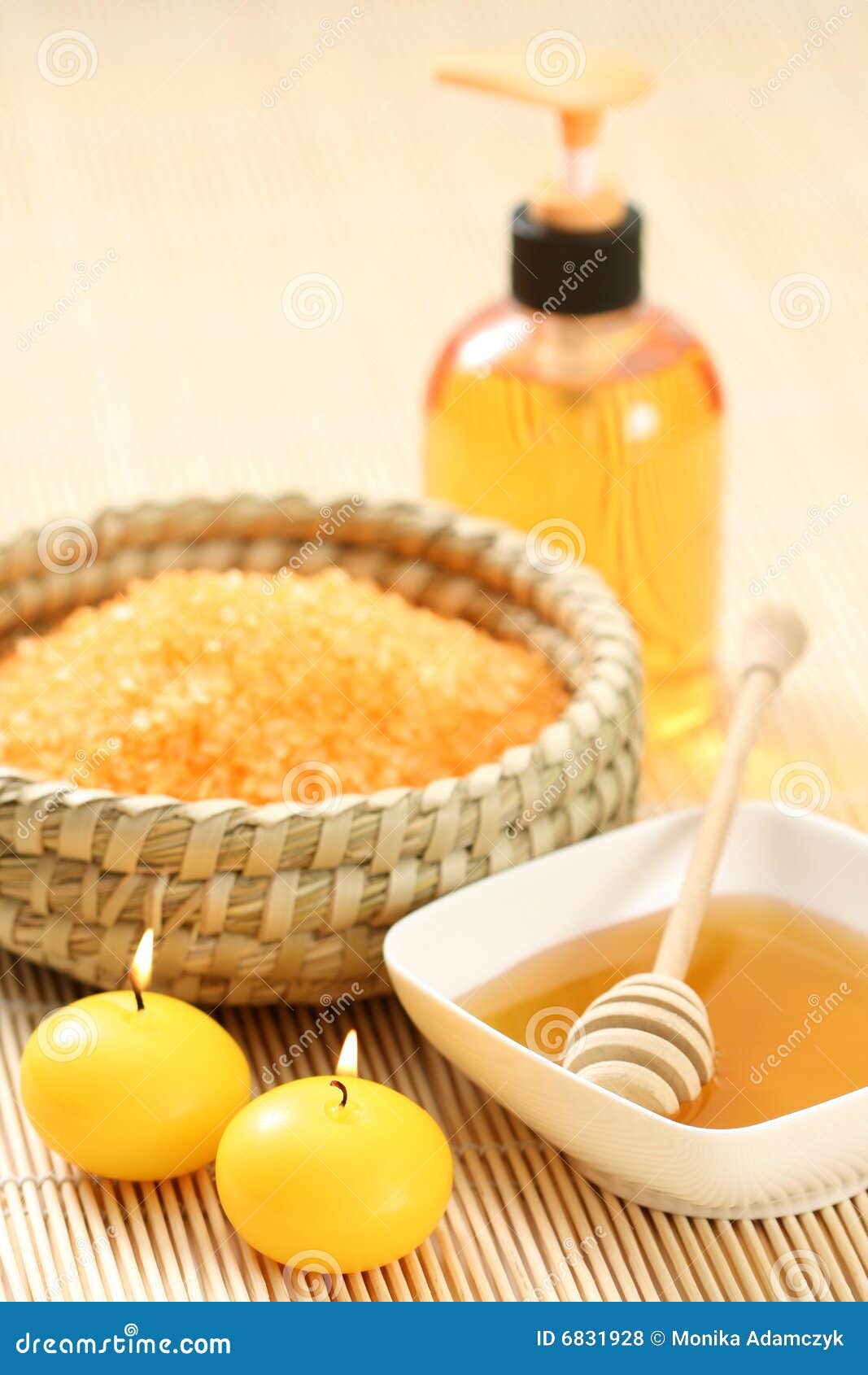 Honey spa stock photo. Image of honey, treatment, aromatherapy - 6831928