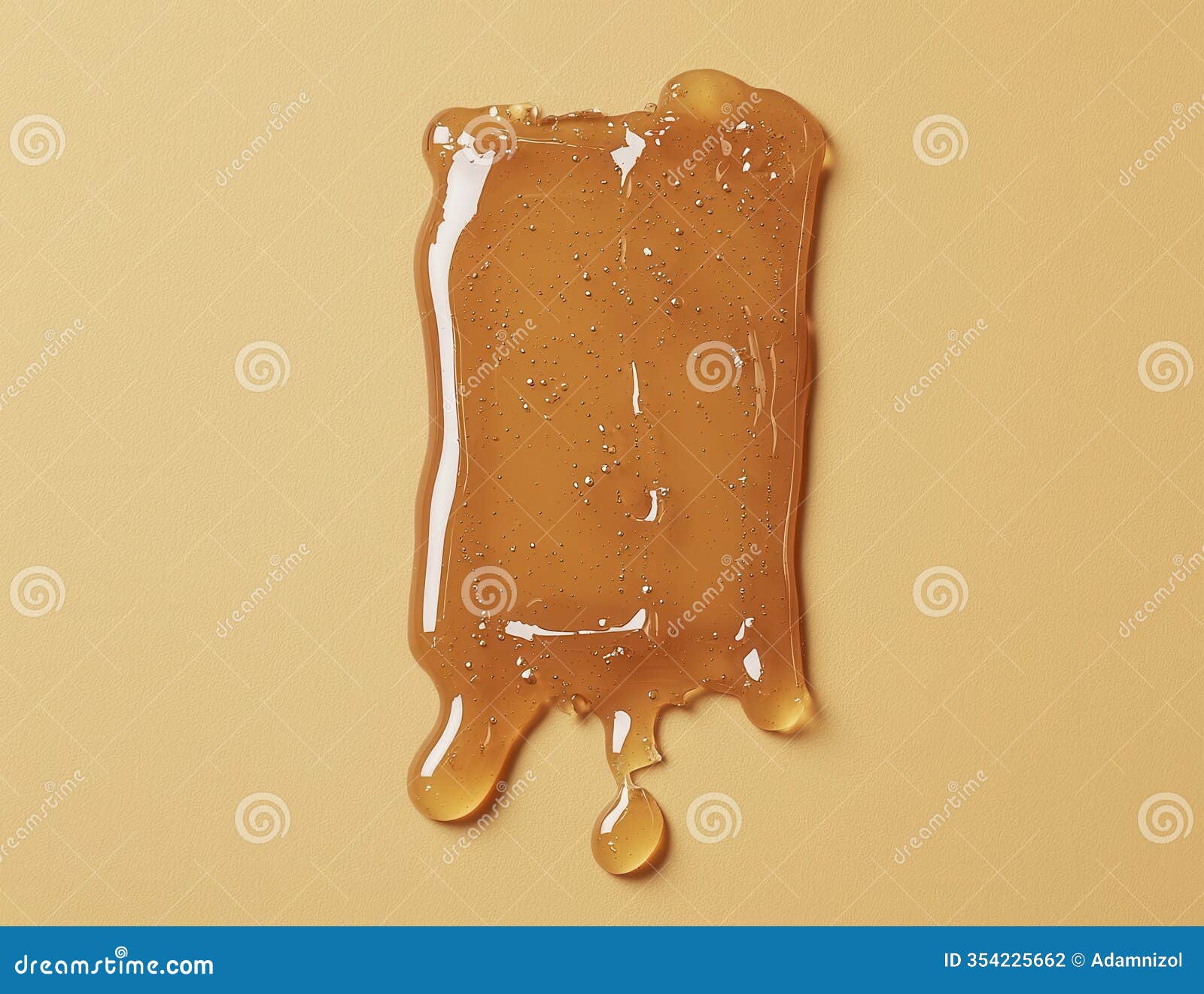 Golden Dripping Liquid Paint Texture On Black Background Royalty-Free ...