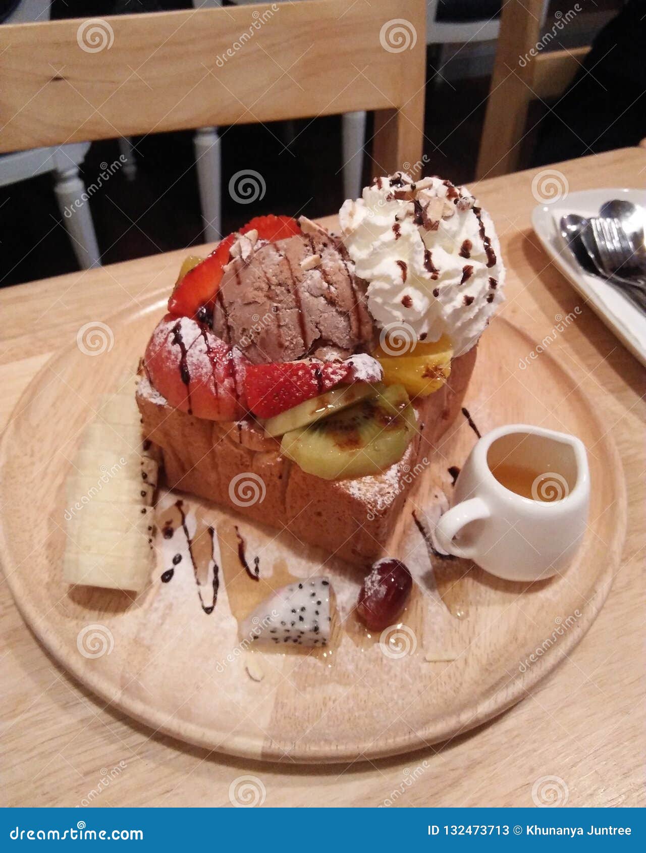 Dessert stock image. Image of mixed, honey, dessert - 132473713