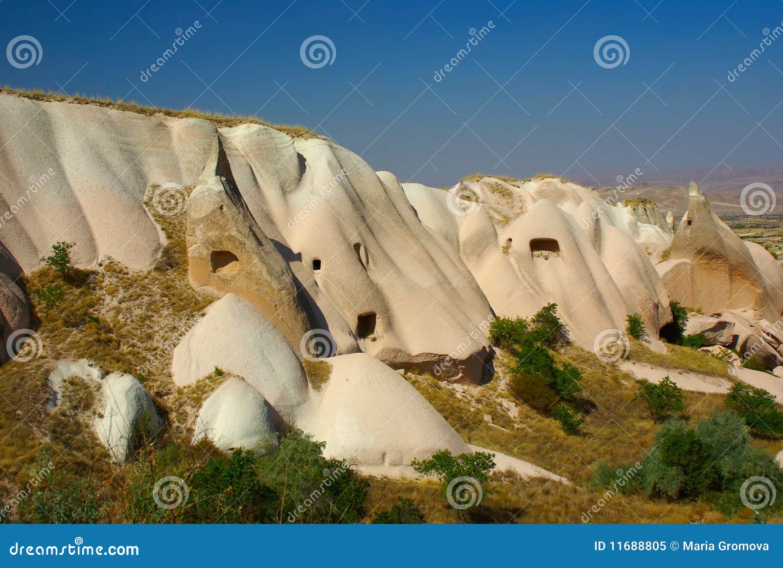 Honey Valley in Cappadocia, Turkey Stock Image - Image of ride, cave ...