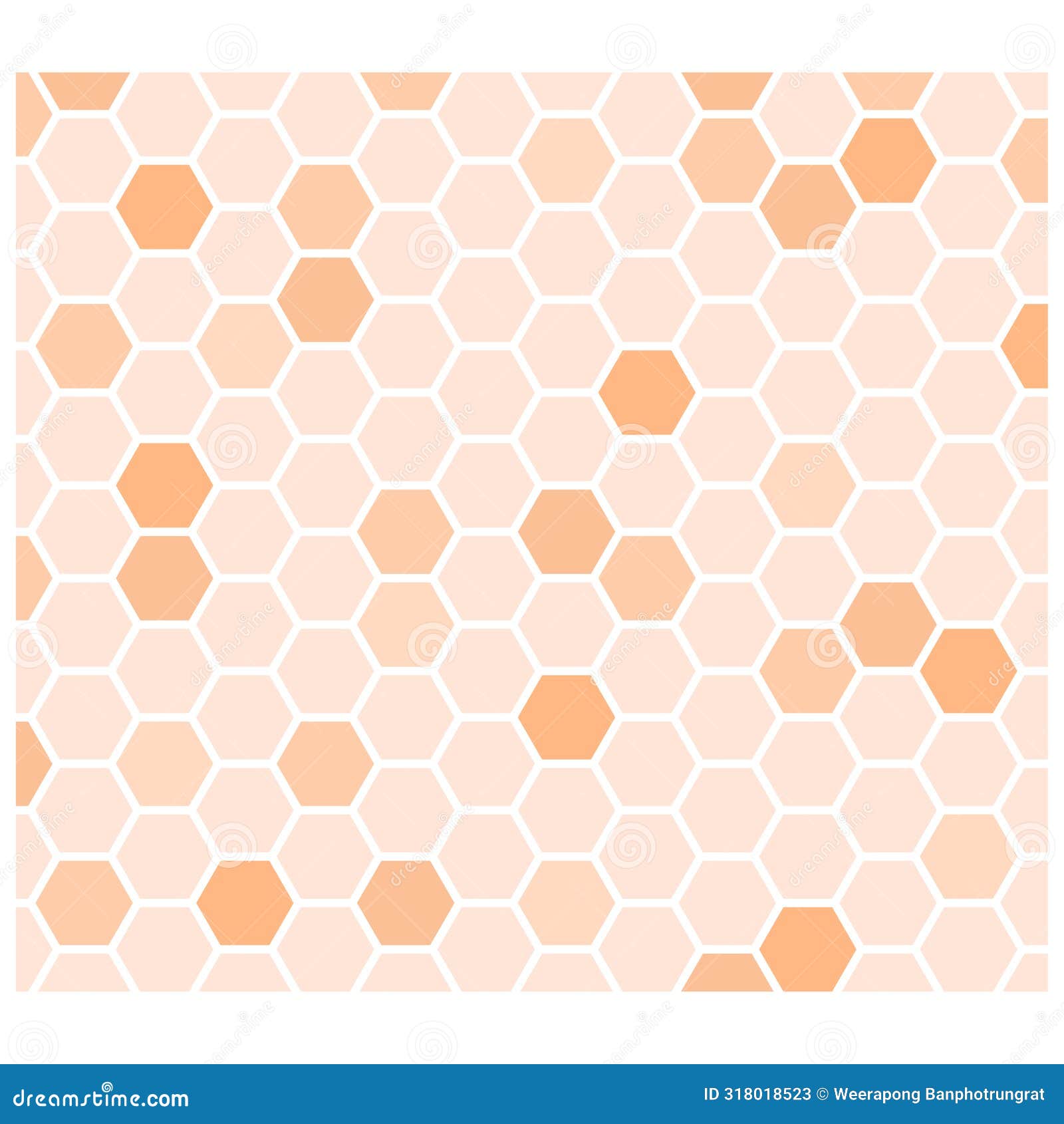 Honeycomb Abstract Artwork, Beehive Pattern for Decoration Stock Vector ...