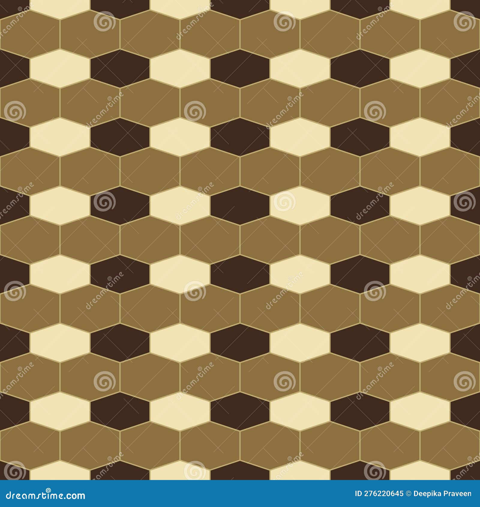 Honeycomb Background. Seamless Hexagons Pattern. Cartoon Vector | CartoonDealer.com #276220645