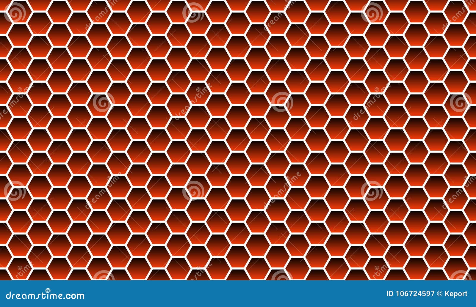 Honeycomb Background Texture Red Stock Illustration - Illustration of ...