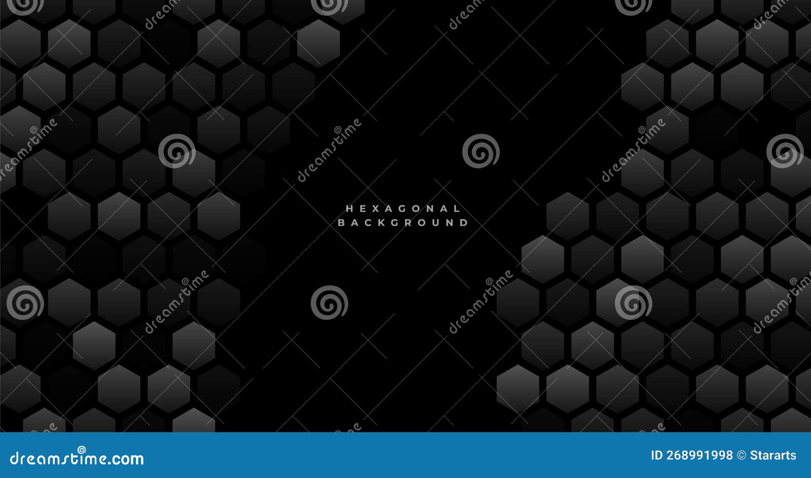 Honeycomb Cell Pattern for a Dark and Game-inspired Backdrop Stock ...