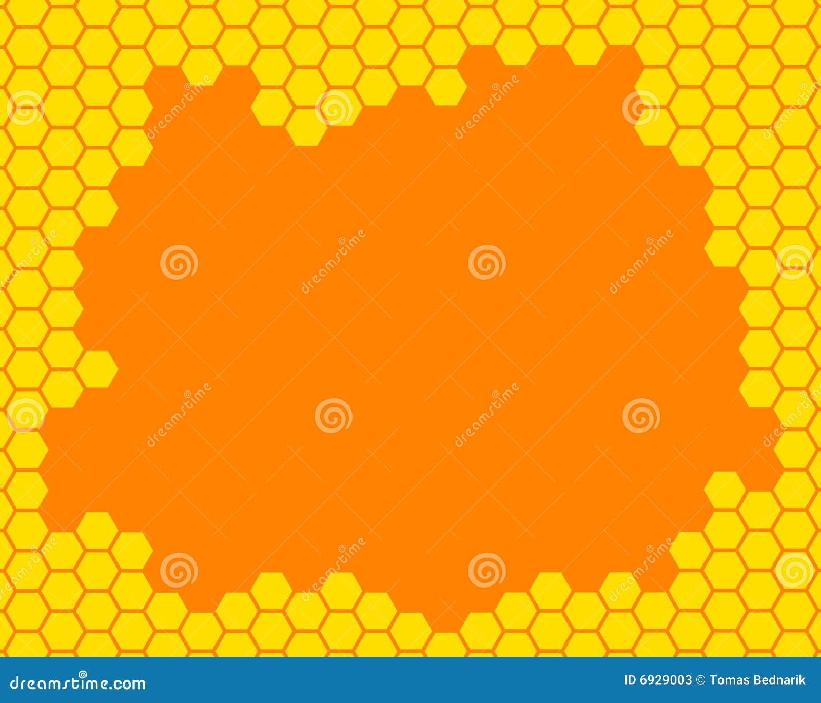 Honeycomb Clipart Border
