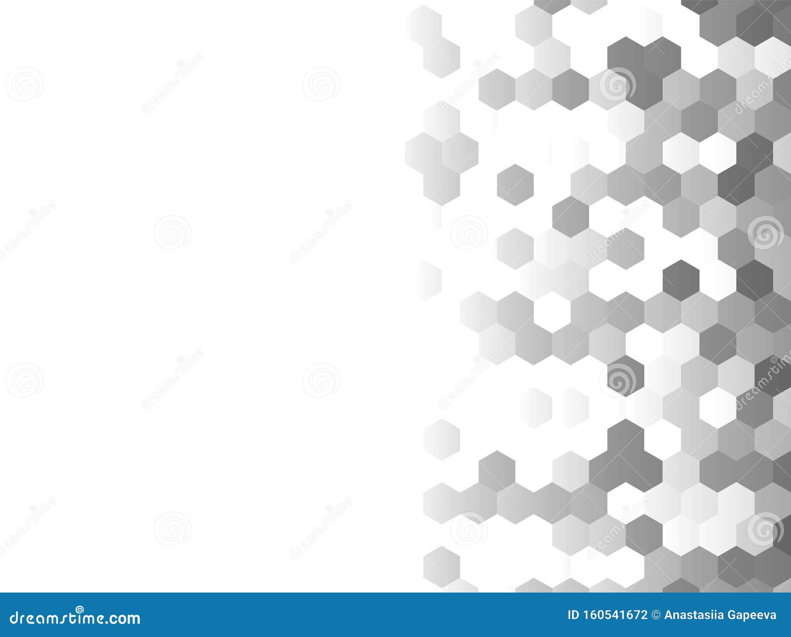 Honeycomb Grey Background. Vector Illustration Stock Illustration ...
