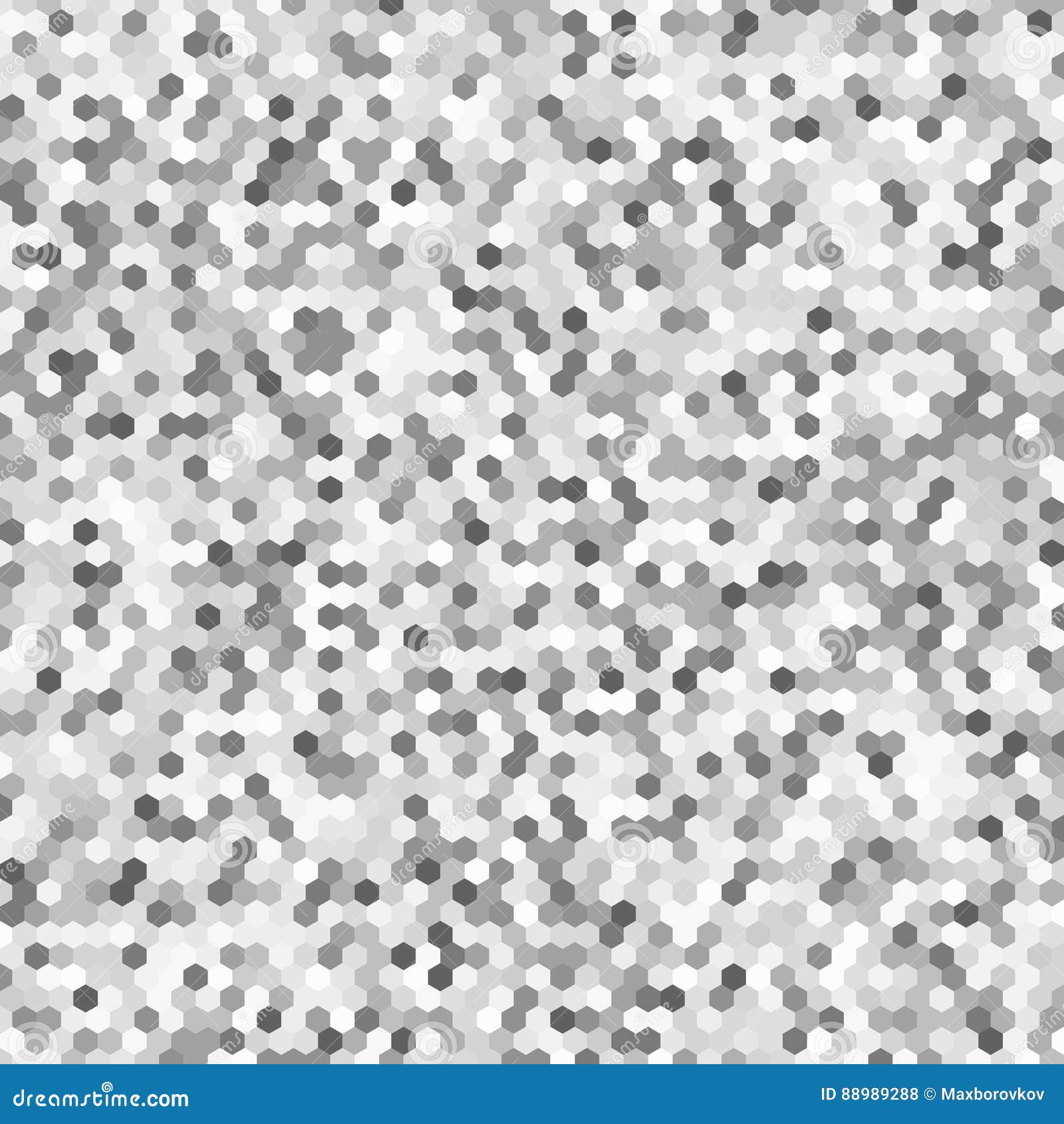 Honeycomb grey pattern. stock vector. Illustration of abstract - 88989288