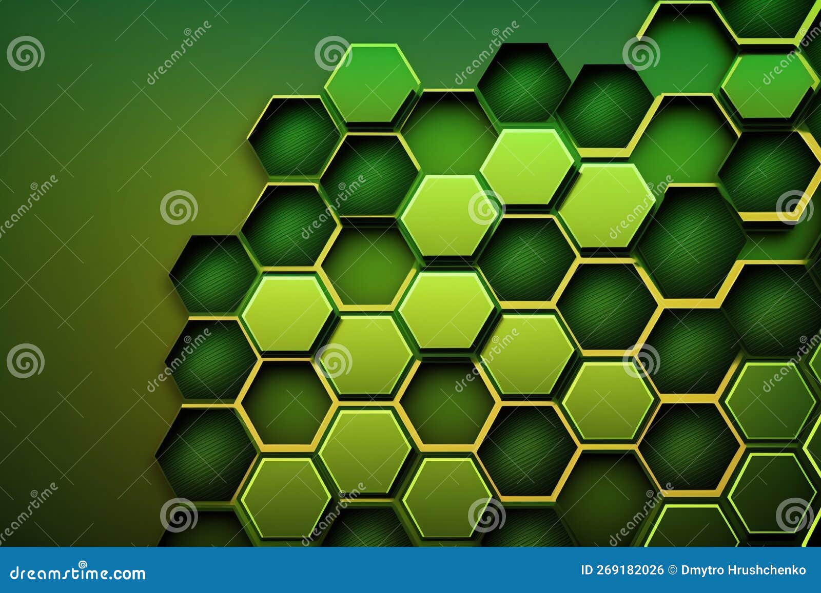 Hive Hexagonal Background With Success Word Vector Illustration ...