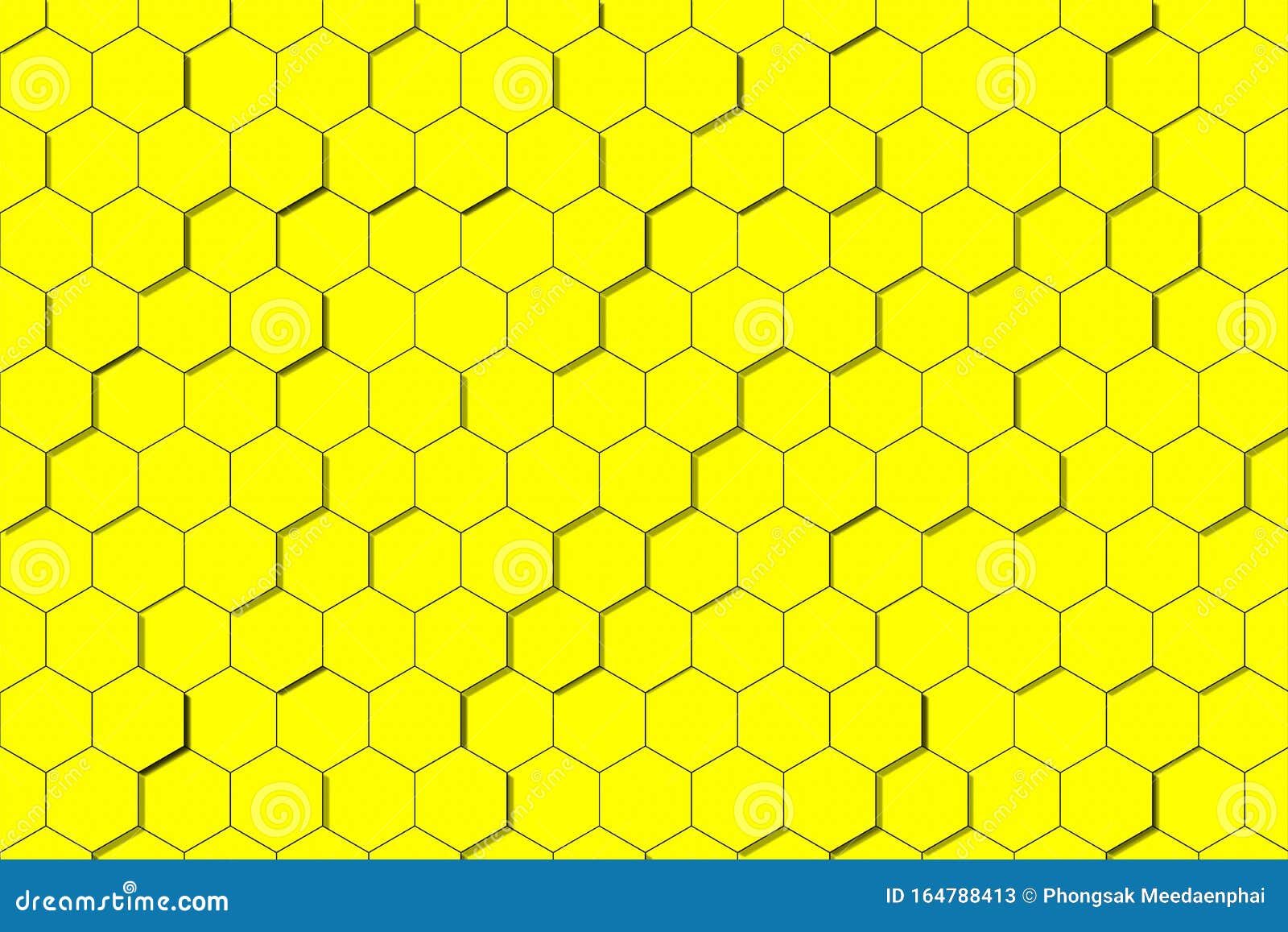 Honeycomb Grid Tile Random Background or Hexagonal Cell Texture. in ...
