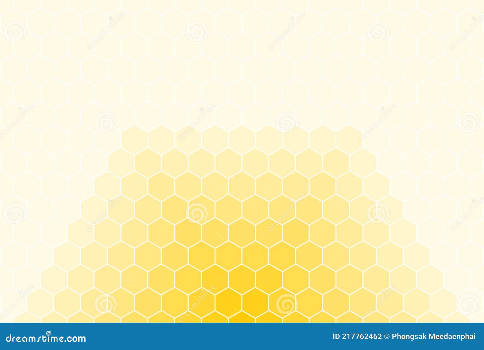 Honeycomb or Honey Grid Tiled for Background or Hexagonal Cell Texture ...
