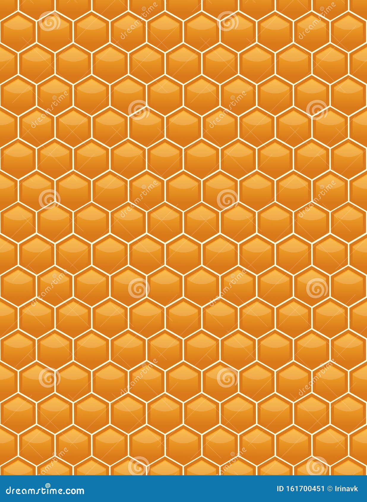 Honeycomb Honeycombs As a Geometric Background. Vector. Stock Vector ...
