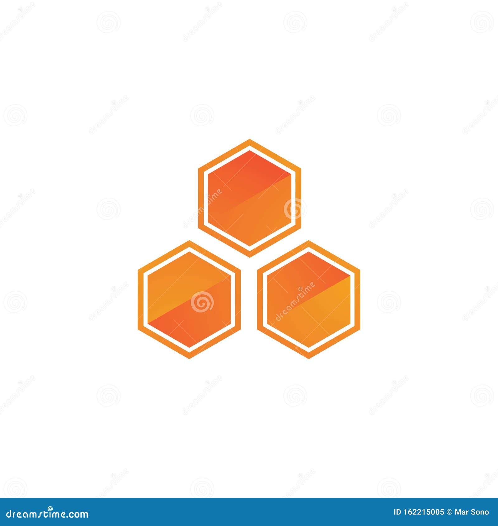 Honeycomb Ilustration Logo Vector Stock Vector - Illustration of ...