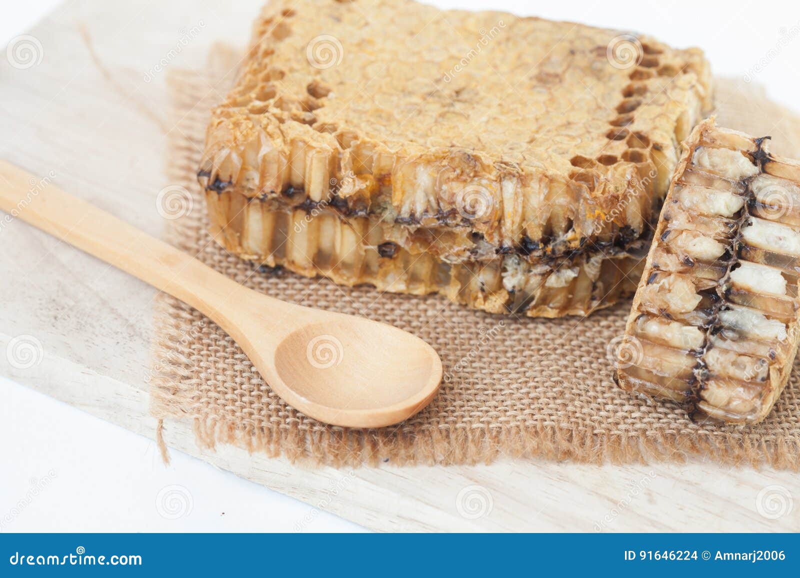 Honeycomb on Isolate or White Stock Photo - Image of hexagon, organic ...