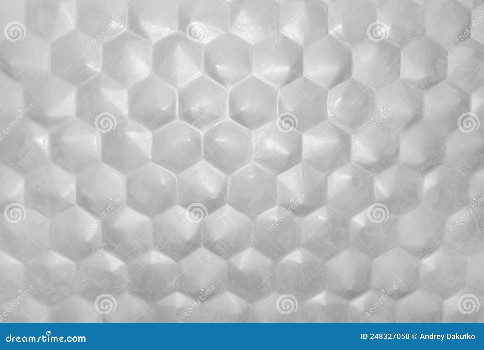 Honeycomb Pattern Abstract Gray White Background Hexagonal Geometric ...
