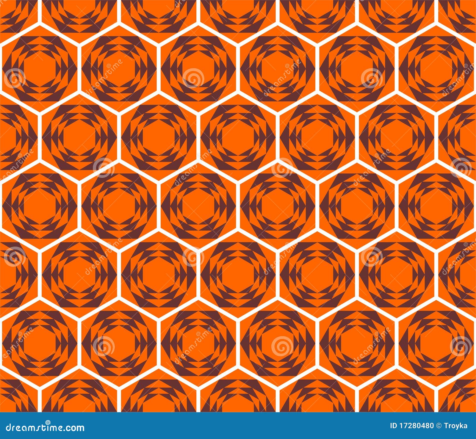 Honeycomb Pattern. Seamless Design. Stock Vector - Illustration of ...