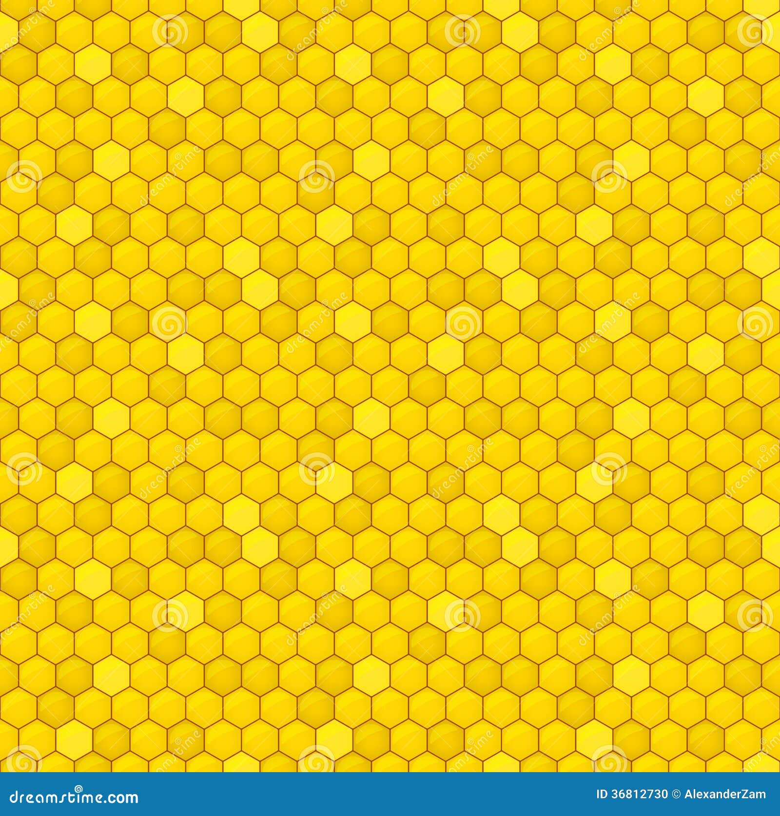 Honeycomb seamless pattern stock vector. Illustration of highlight ...