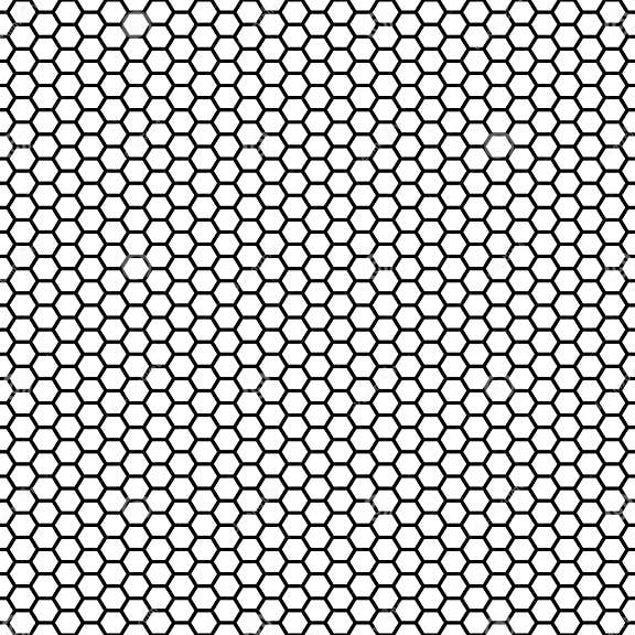Honeycomb Seamless Repeating Pattern Vector Illustration Stock Vector ...