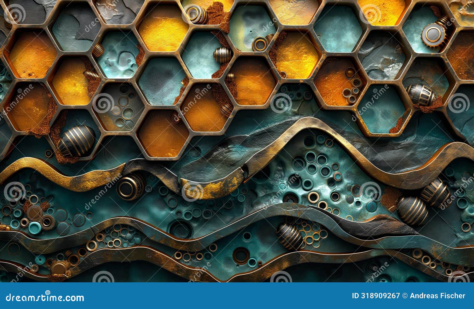 Honeycomb Structure Texture Background. Stock Image | CartoonDealer.com ...