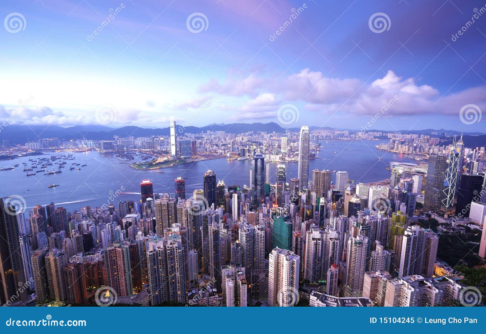 Hong Kong stock image. Image of hong, landscape, asia - 15104245