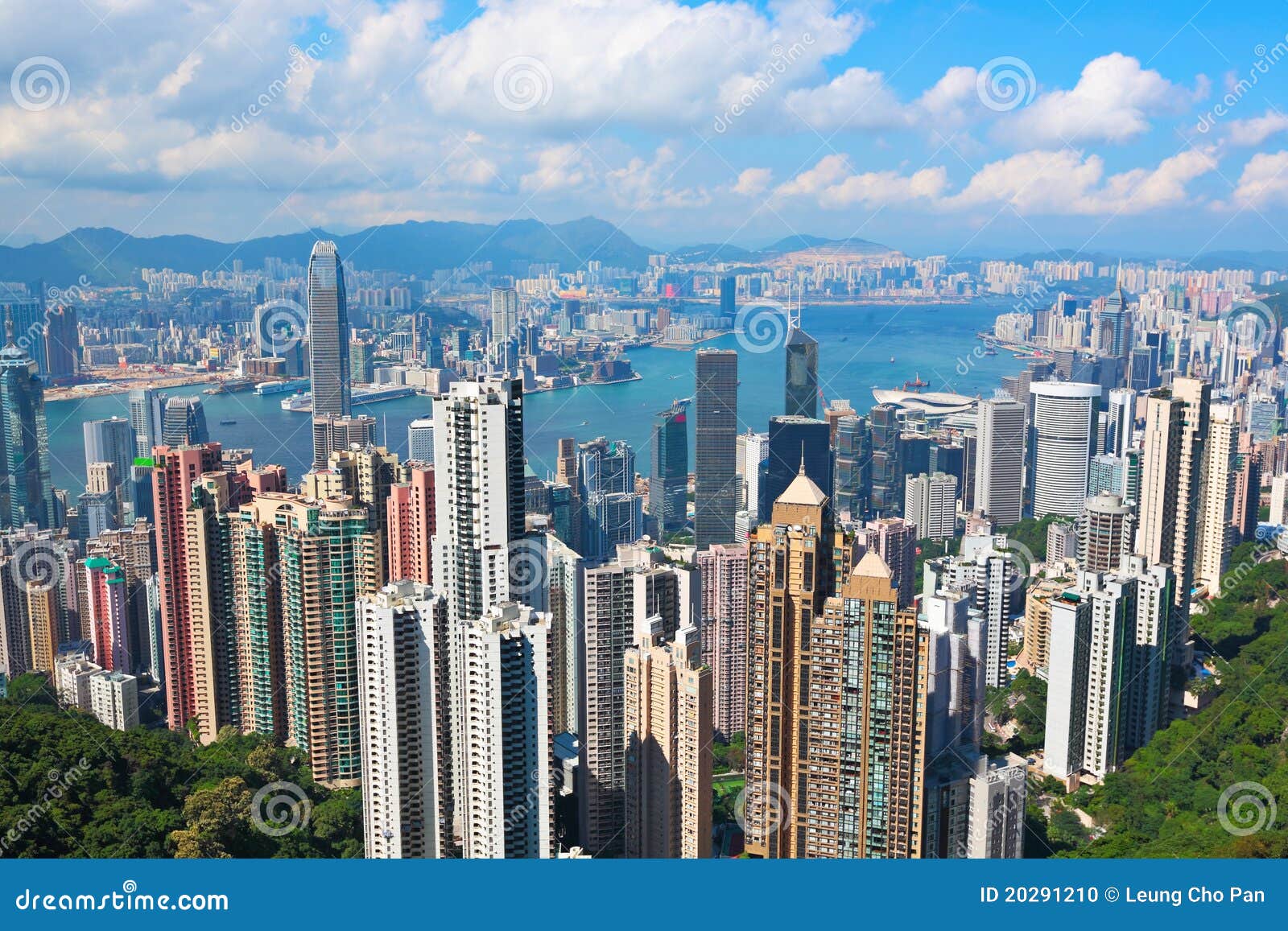 Hong Kong stock photo. Image of business, port, asia - 20291210