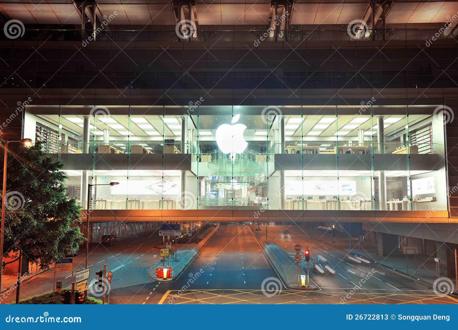 Hong Kong Apple store editorial stock photo. Image of china - 26722813