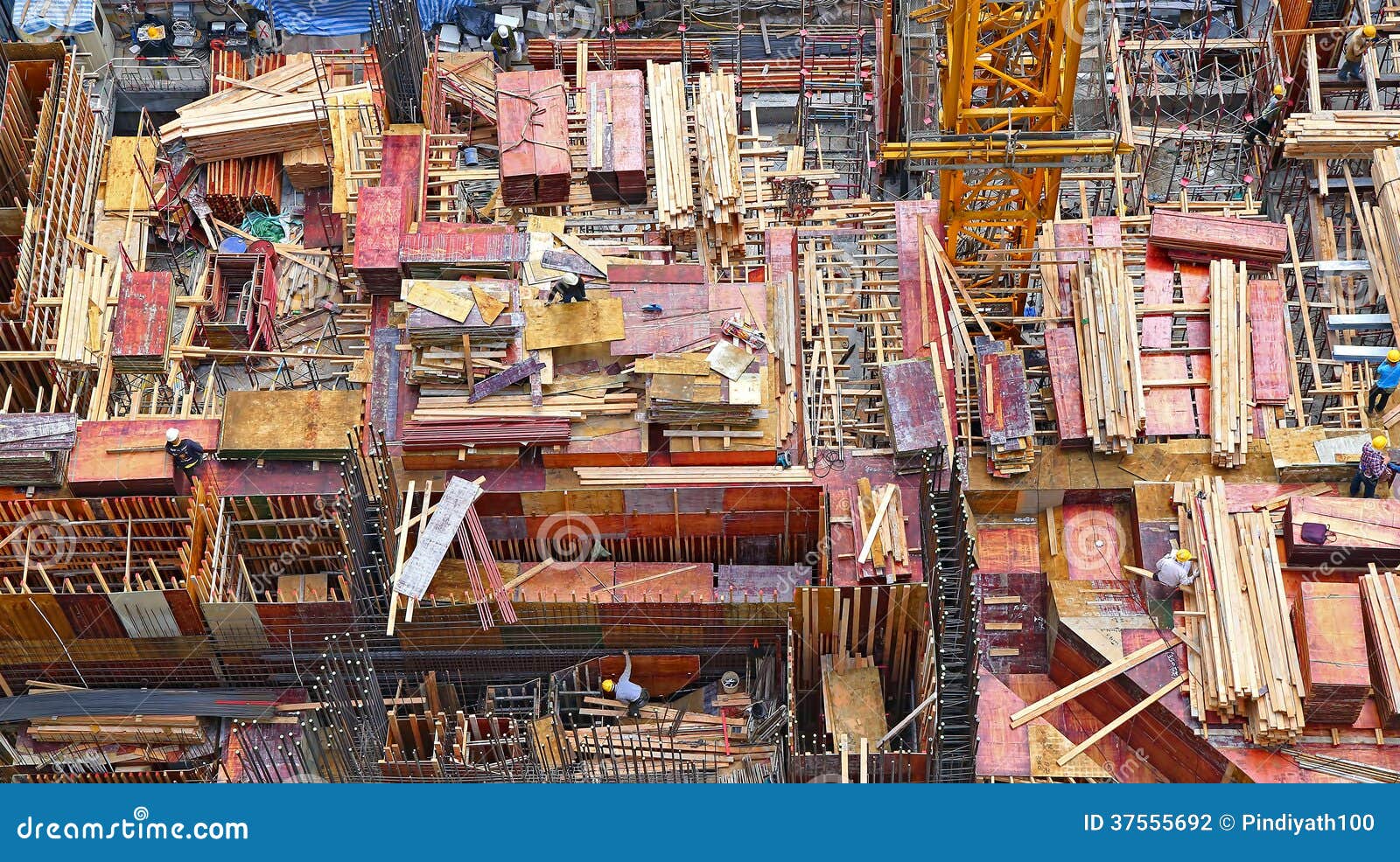 Hong Kong Building Construction Stock Photo - Image of industrial, hong ...