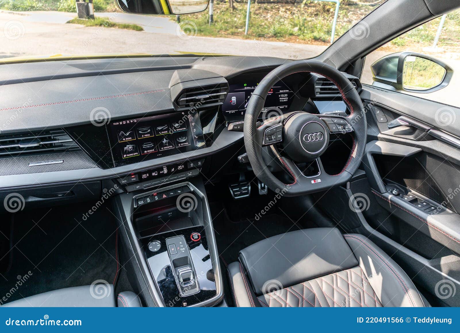 Audi S3 Interior editorial photo. Image of audi, vehicle - 220491566