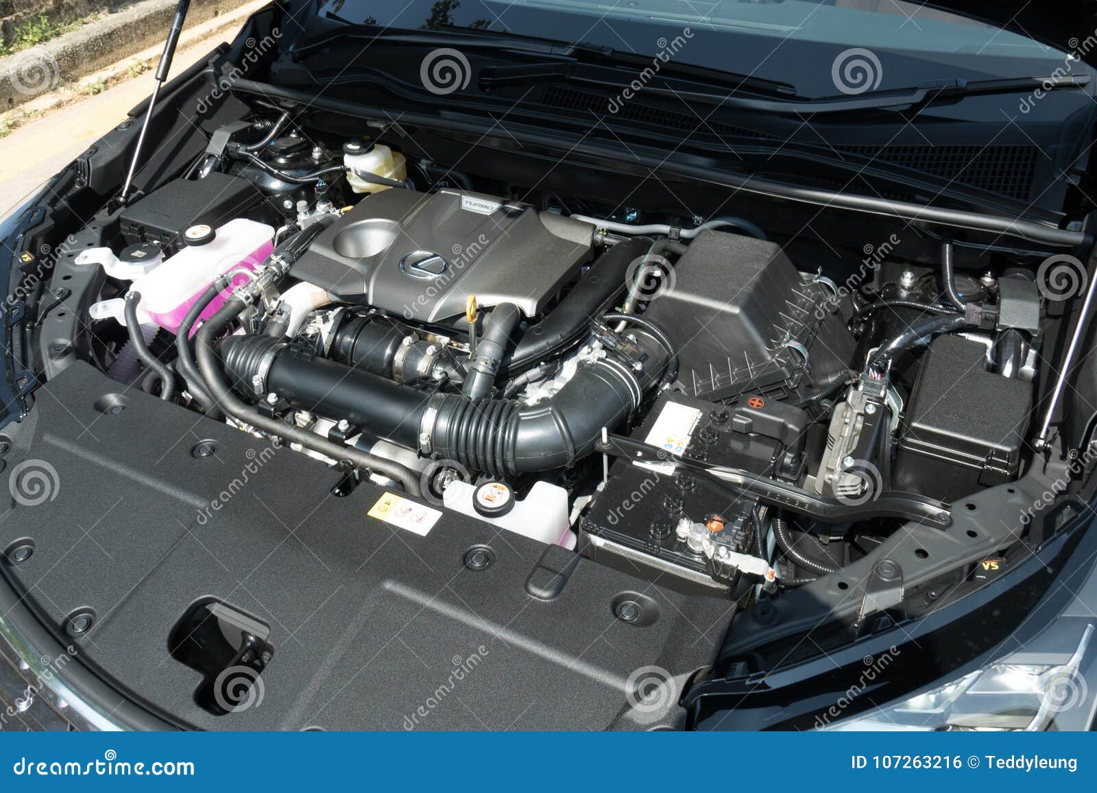 Lexus NX 300 2017 Engine editorial photo. Image of technology - 107263216