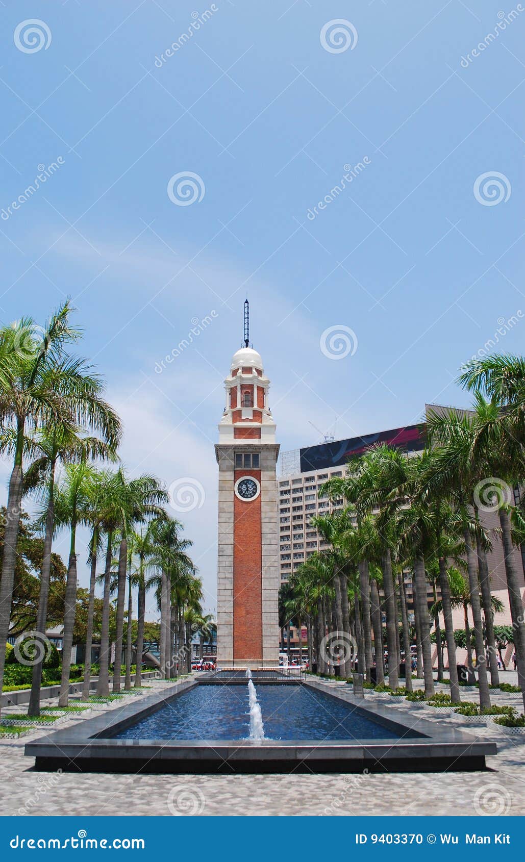 Hong Kong Clock Tower stock photo. Image of cityscape - 9403370