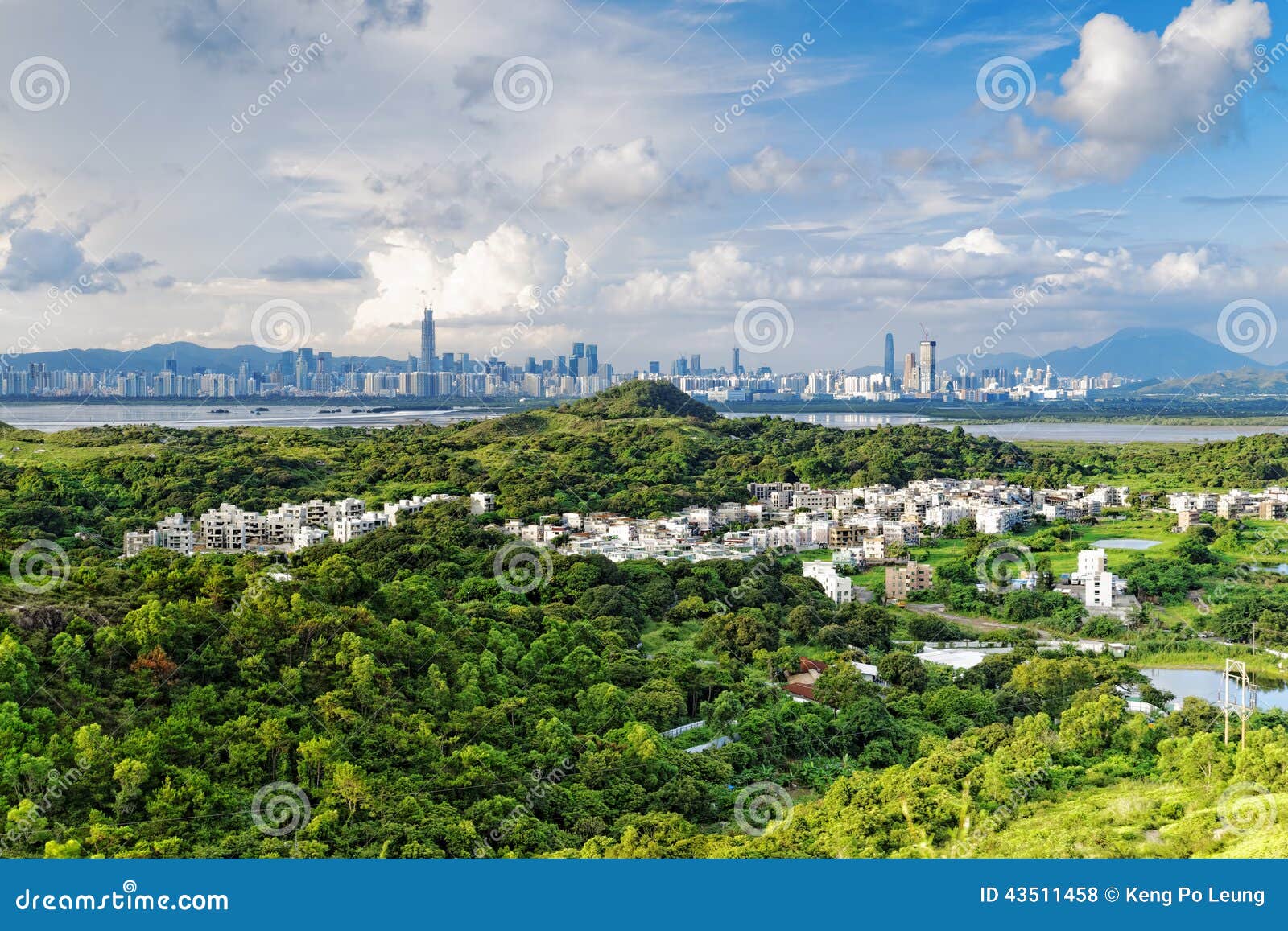 Hong Kong countryside stock photo. Image of green, country - 43511458
