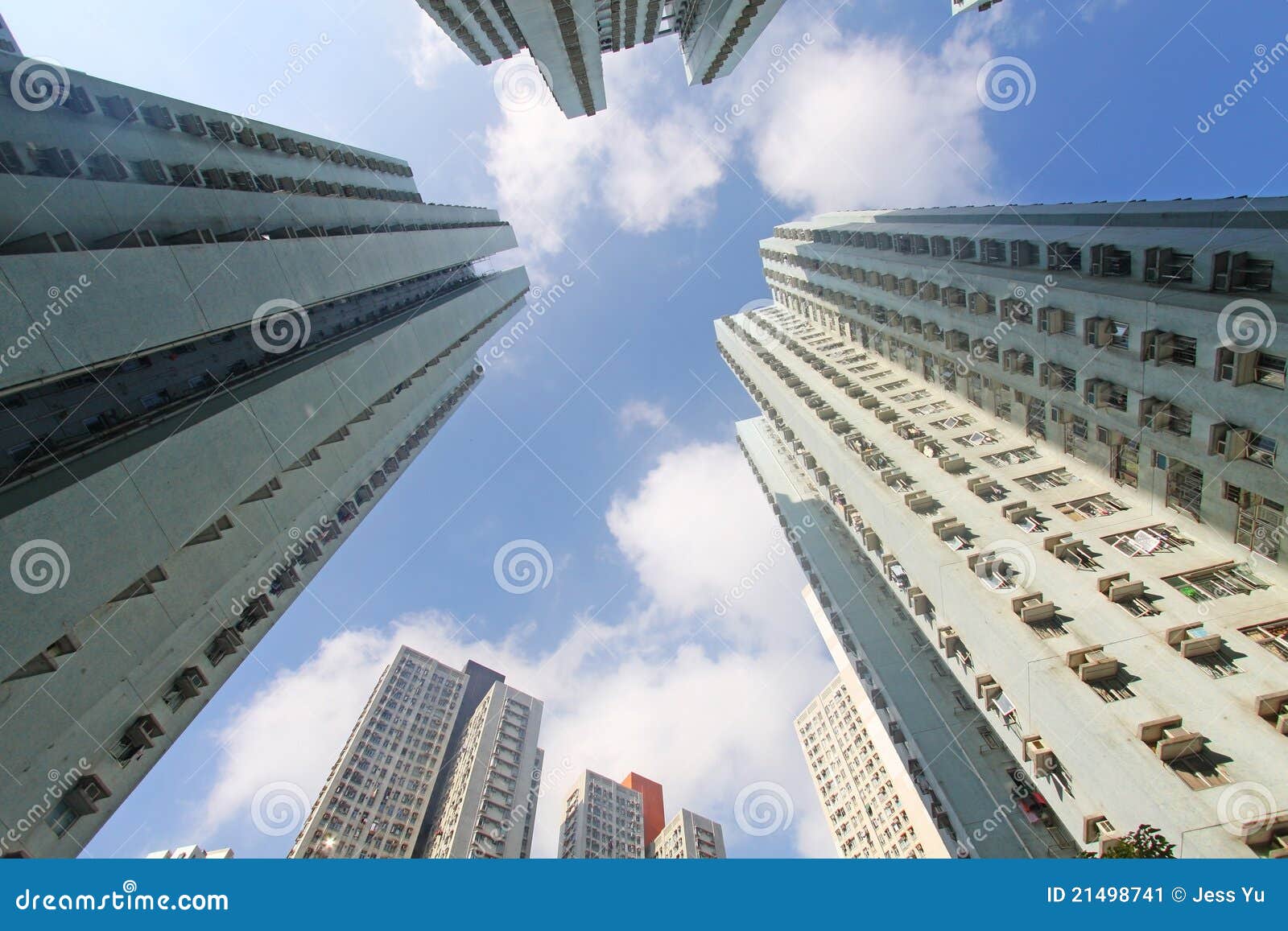 Hong Kong Crowded Buildings Stock Image - Image of high, crowded: 21498741
