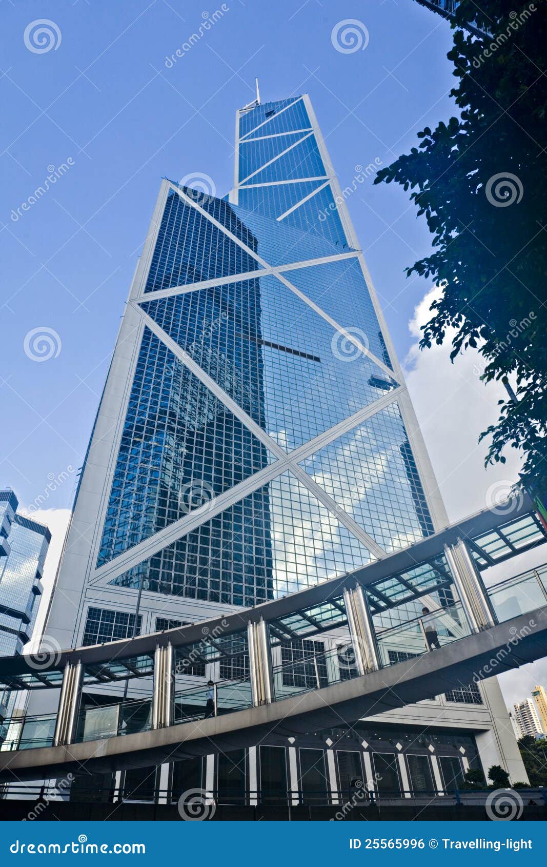 Hong Kong High Finance stock photo. Image of vertical - 25565996