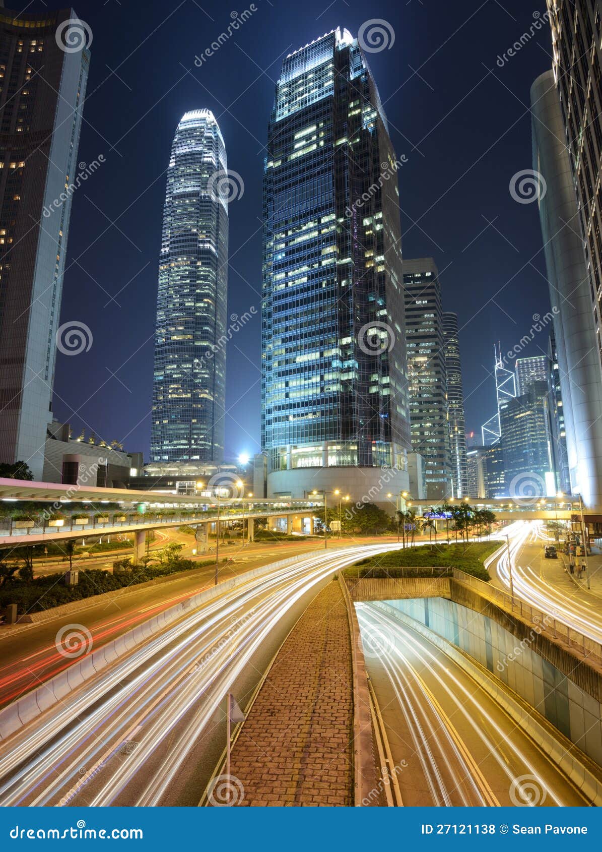 Hong Kong IFC stock photo. Image of street, high, financial - 27121138