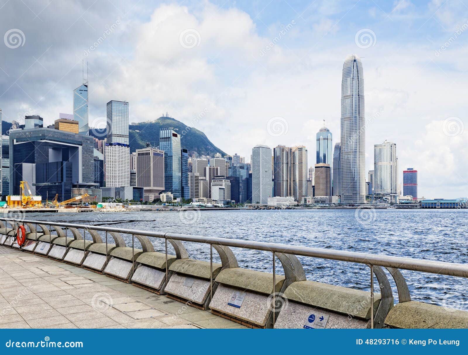 Hong kong editorial photo. Image of clear, architecture - 48293716