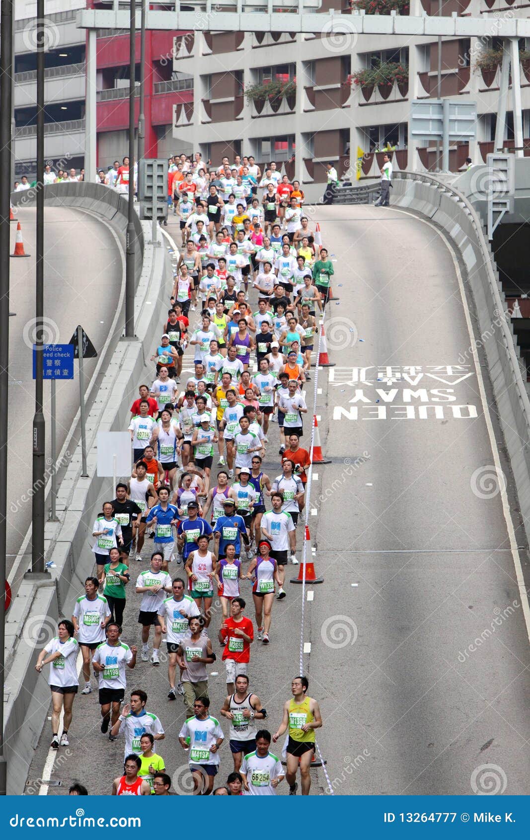 Hong Kong Marathon 2010 editorial photography. Image of participation ...