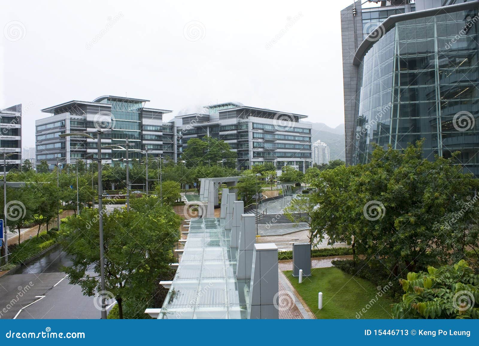 Hong kong modern building stock image. Image of illuminated - 15446713