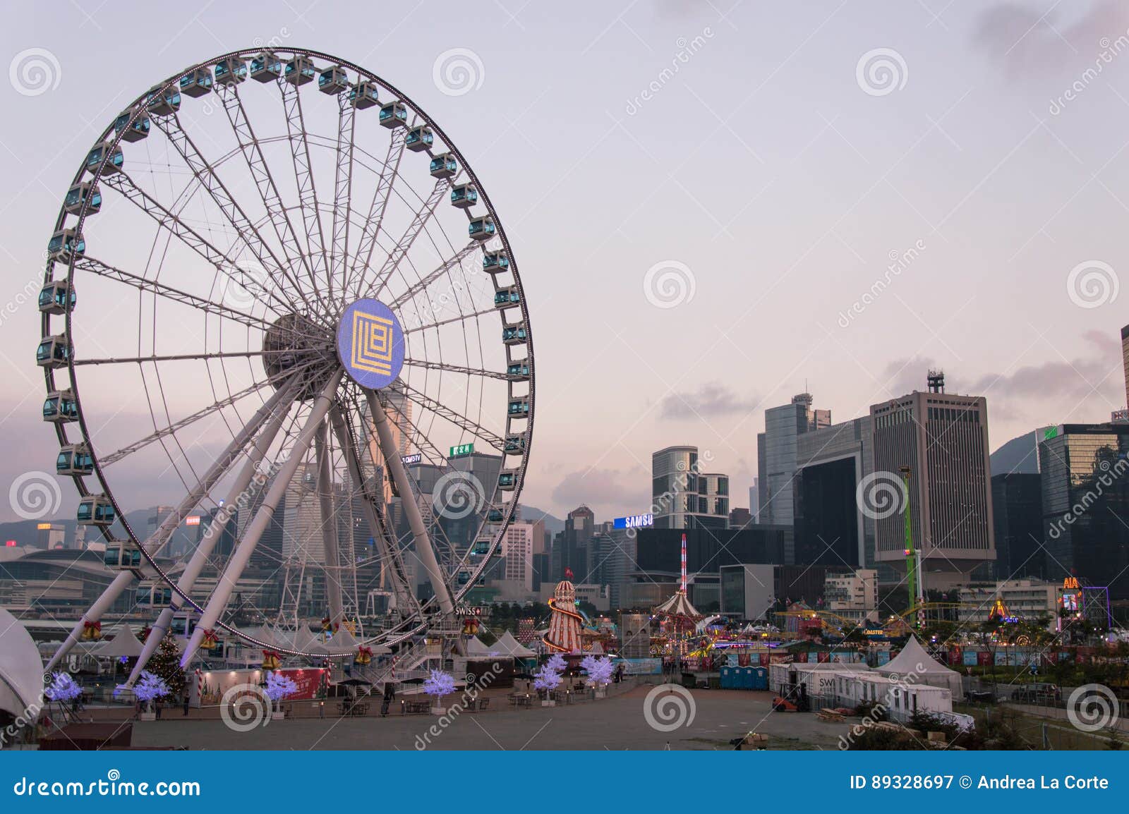 Hong Kong Observation Wheel Editorial Photography - Image of japan ...