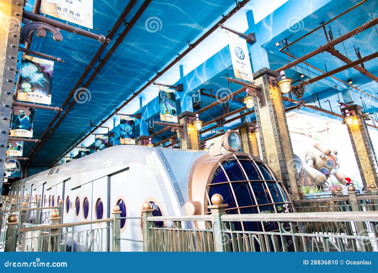 Hong Kong Ocean Park Ocean Express Editorial Image - Image of highest ...