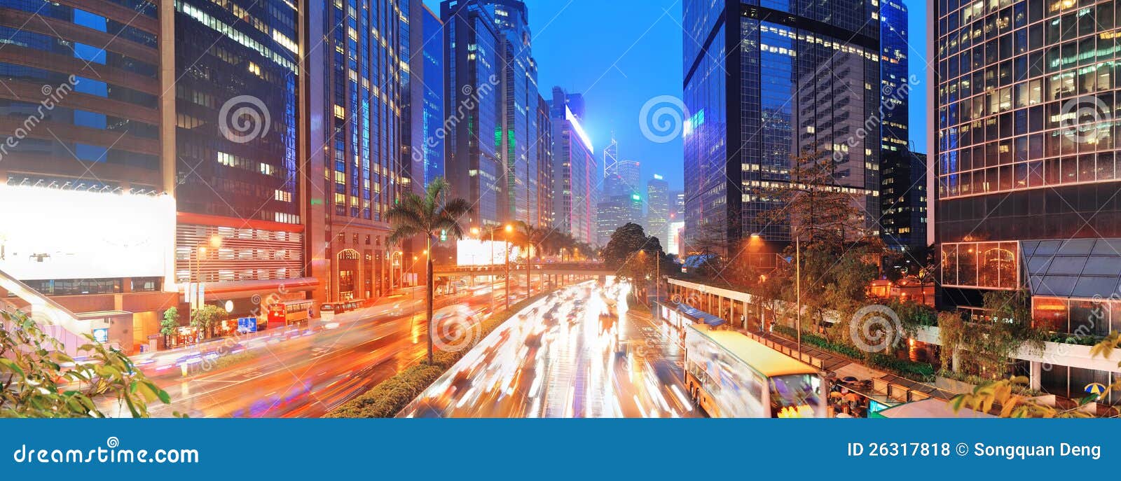 Hong Kong street view stock photo. Image of chinese, metropolis - 26317818