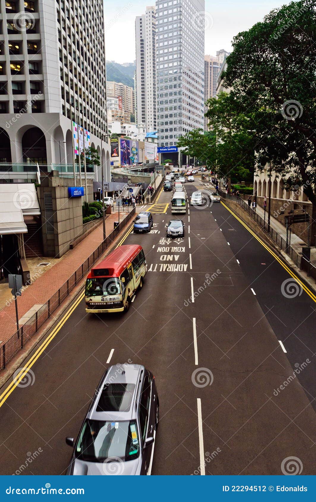 Hong Kong Traffic editorial photography. Image of chinese - 22294512