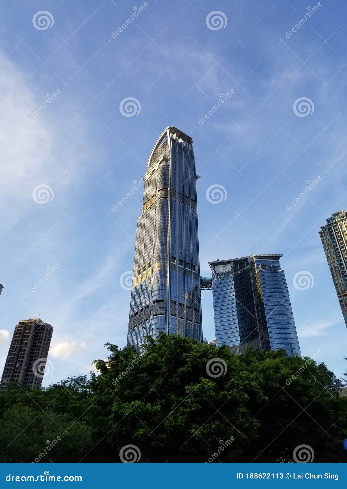 Hong Kong Tsuen wan stock image. Image of skyline, downtown - 188622113