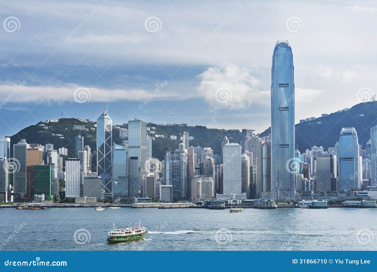 Hong Kong stock photo. Image of coastline, harbour, asian - 31866710