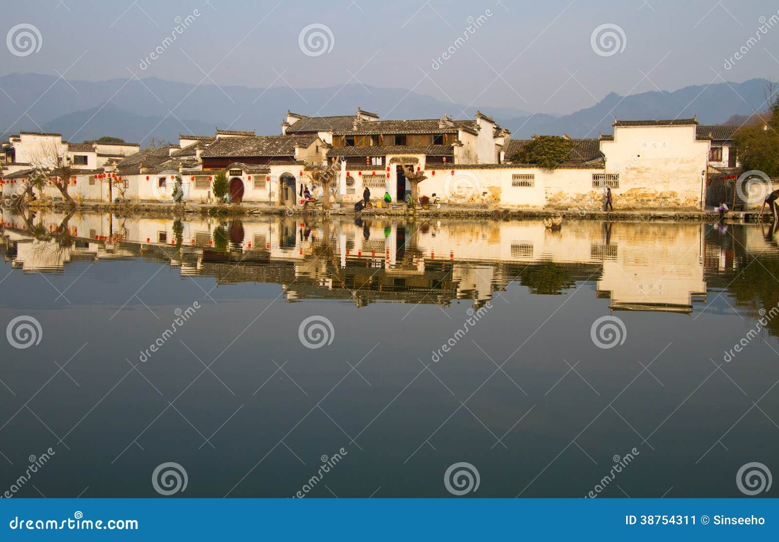 Hongcun, Huangshan stock image. Image of huizhou, countryside - 38754311