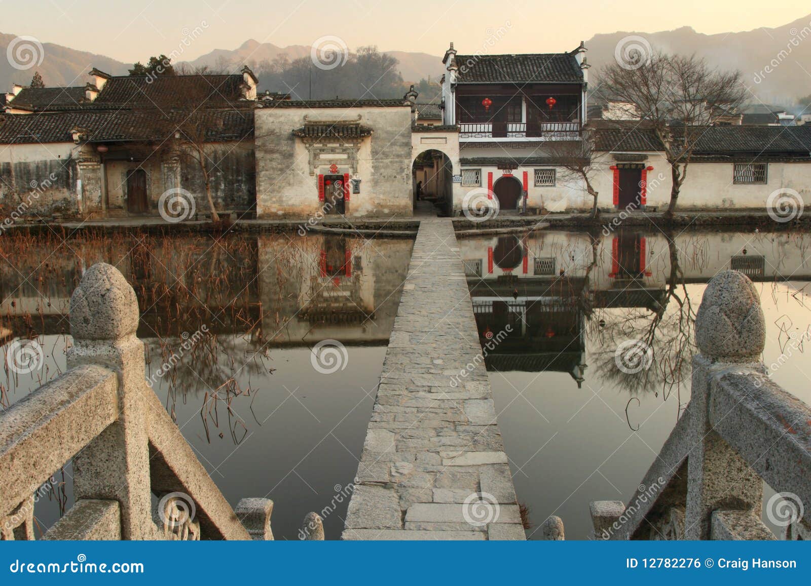 Hongcun Village stock photo. Image of traditional, travel - 12782276
