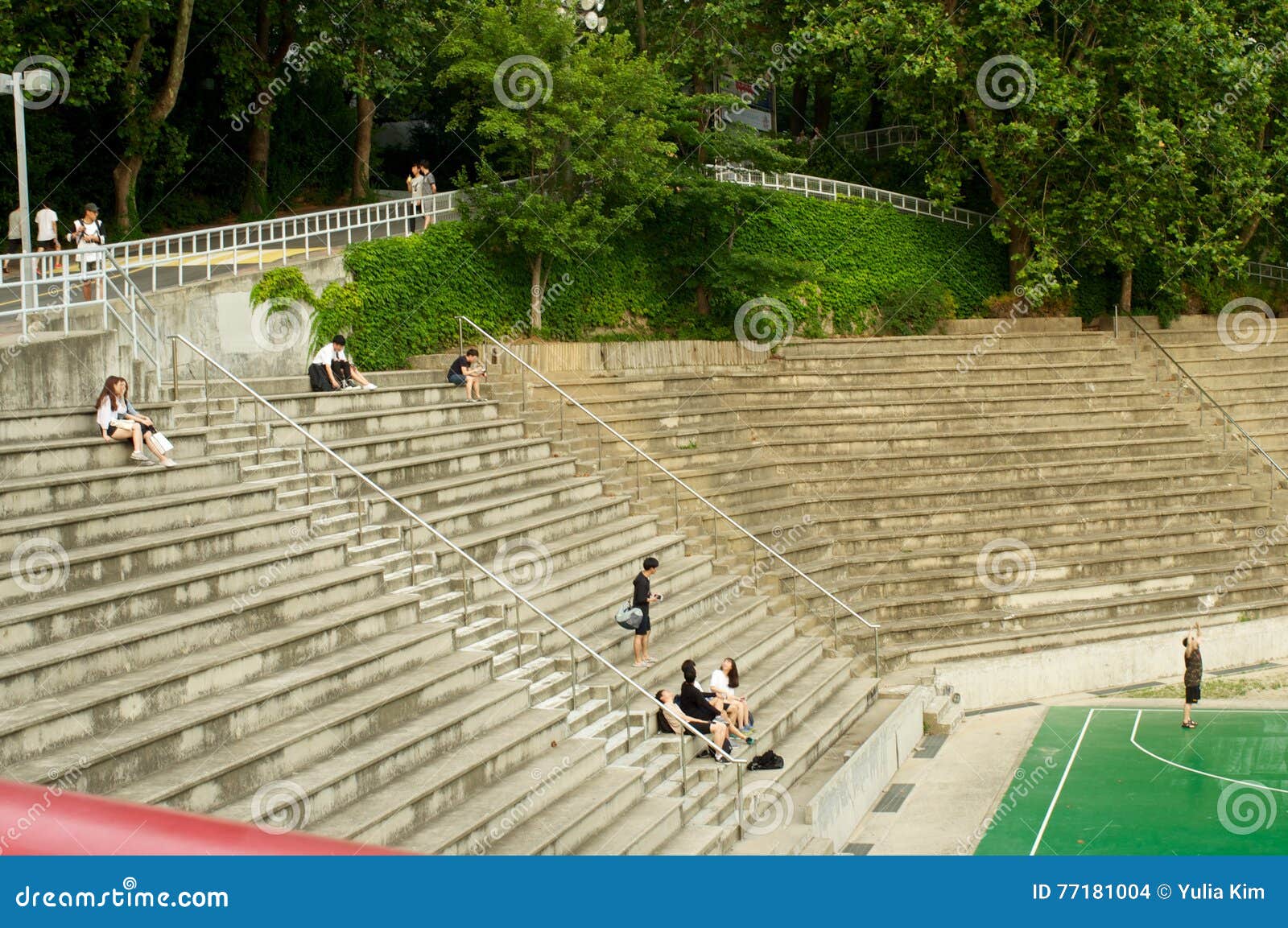 Hongik University In Seoul, Korea Stock Photography | CartoonDealer.com ...