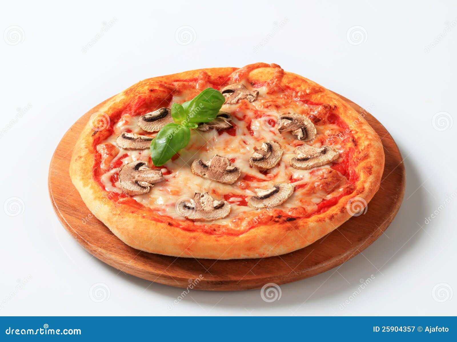 Hongos de la pizza imagen de archivo. Imagen de pizza - 25904357